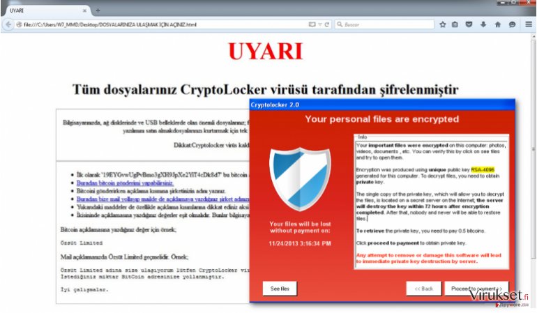 Poista Uyari virus (Ilmainen Opas)